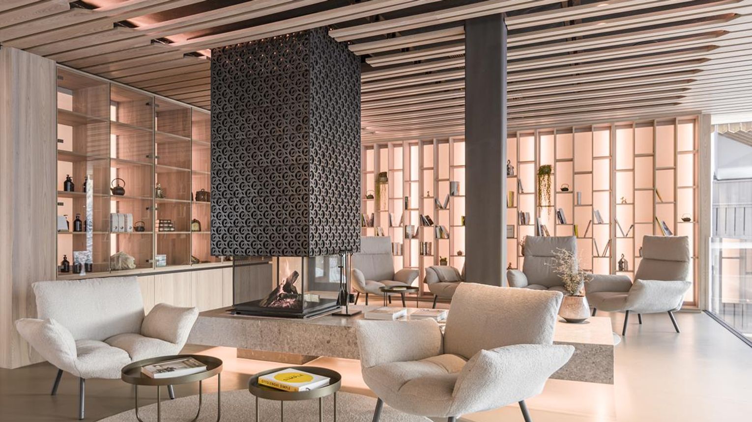 Wyspy gorące - luksusowe kominki wyspowe